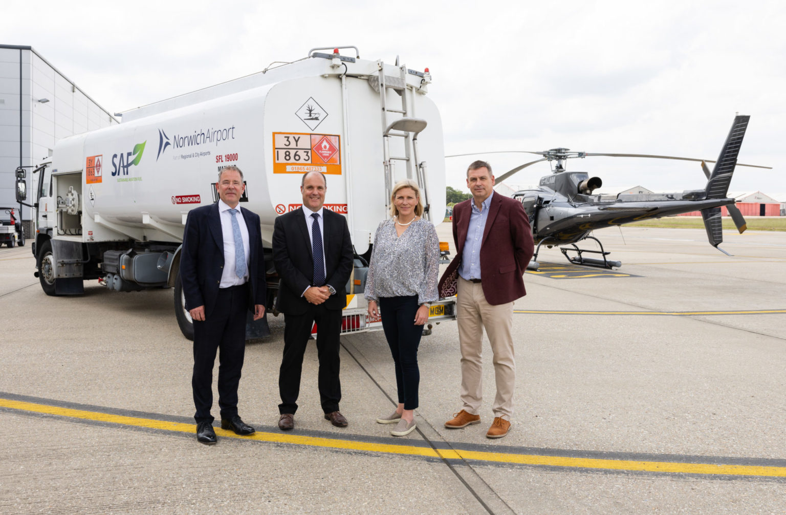 Minister praises Norwich aviation industry as ‘hub of greatness ...