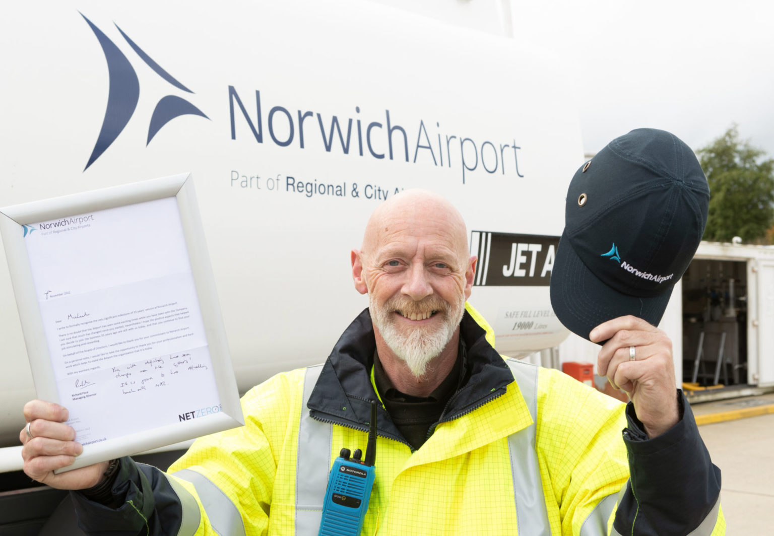 Staff celebrate 65 years long service at Norwich Airport - Norwich Airport